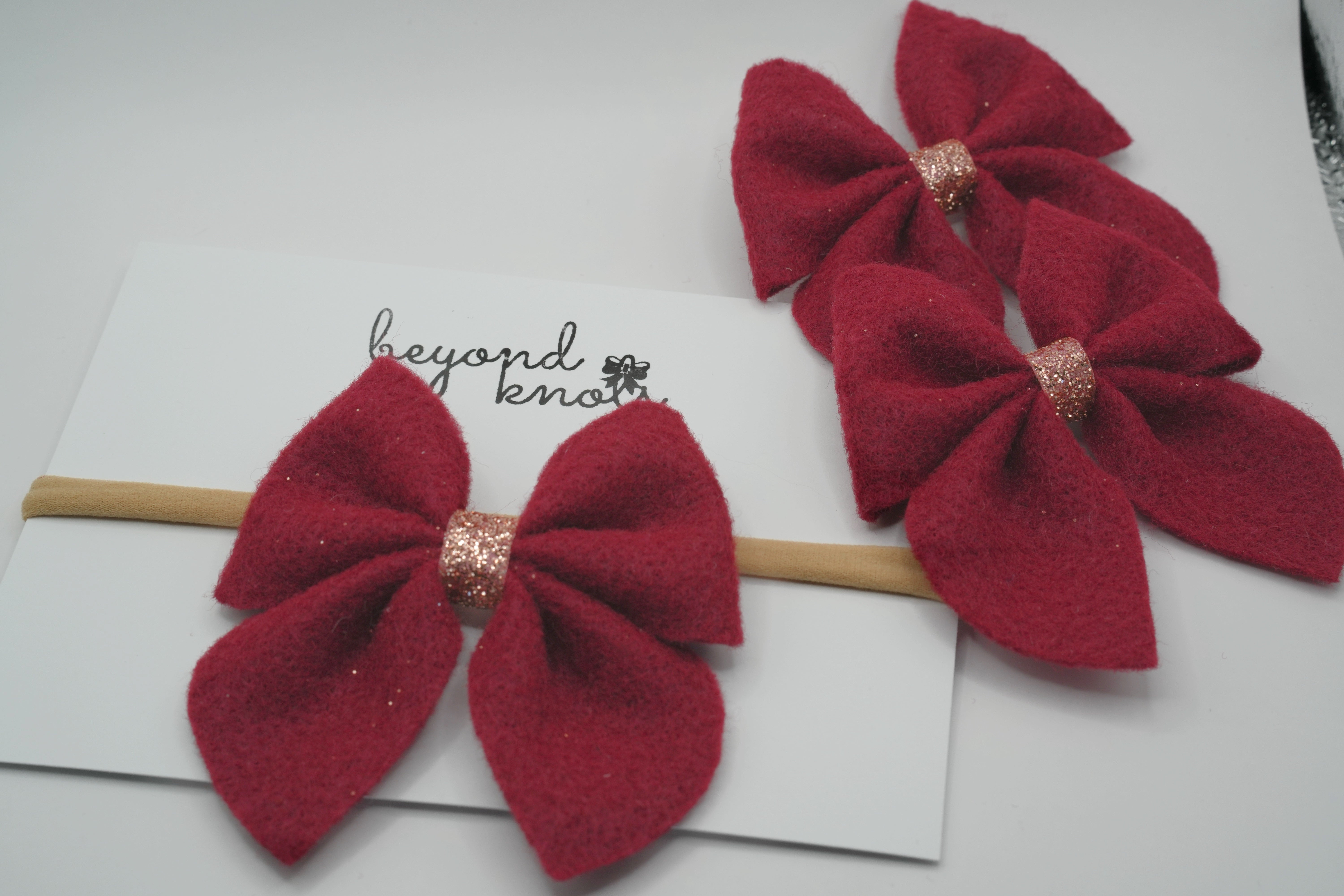 Felt Bows – Beyond Knots